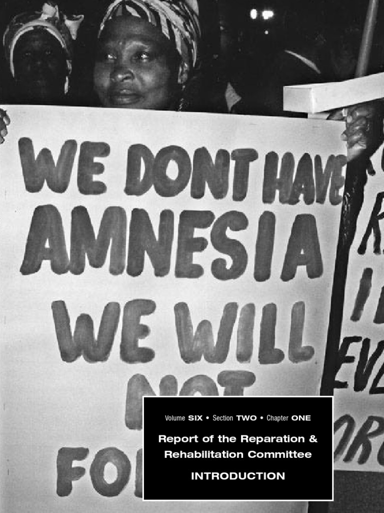 TRC Report of The Reparations and Rehabilitation Committee | PDF ...