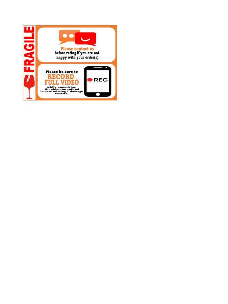 Fragile Logo | PDF