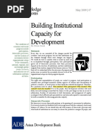 3.ILO-Institutional Capacity Development | PDF | Capacity Building | Curriculum
