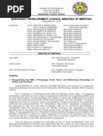 Barangay Resolution On BDRRMC | PDF | Emergency Management | Disaster ...