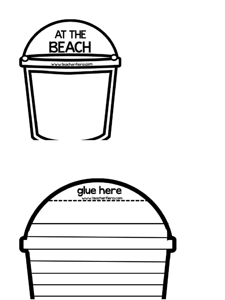 At The Beach Worksheet | PDF