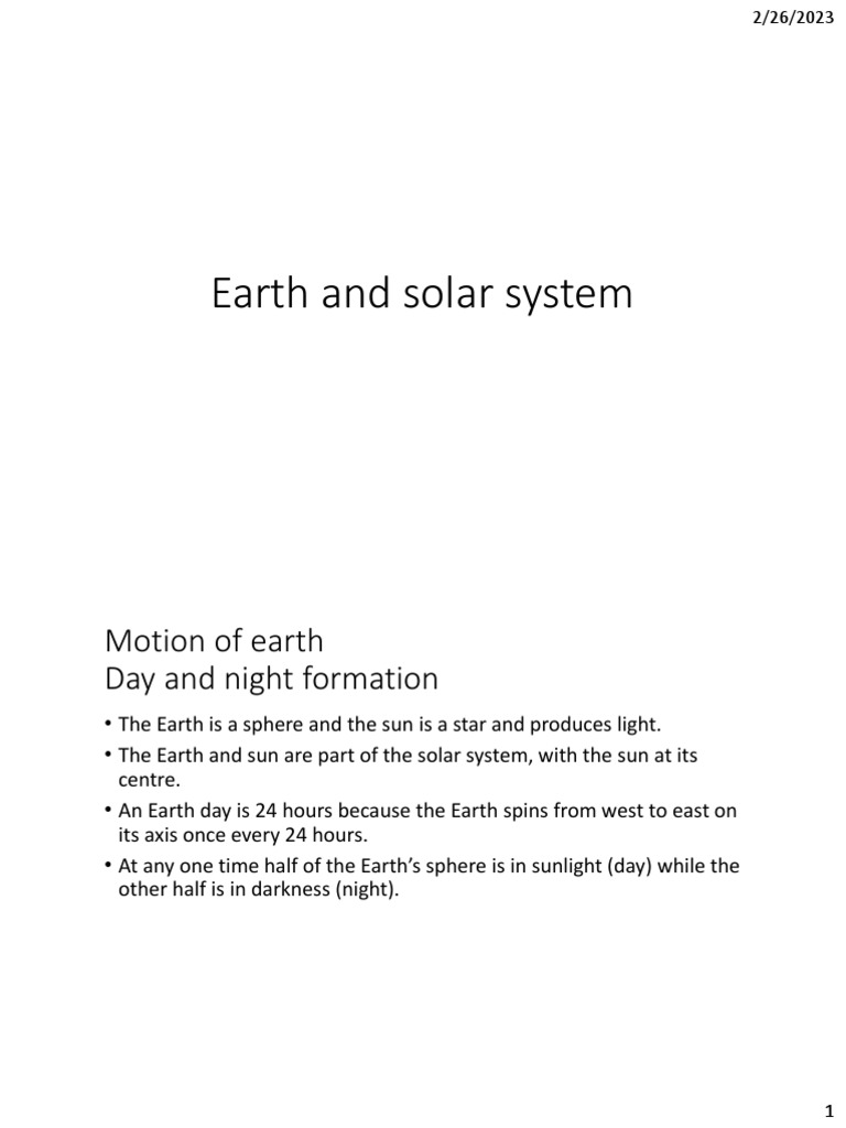 Solar System Basics for Beginners | PDF | Planets | Stars
