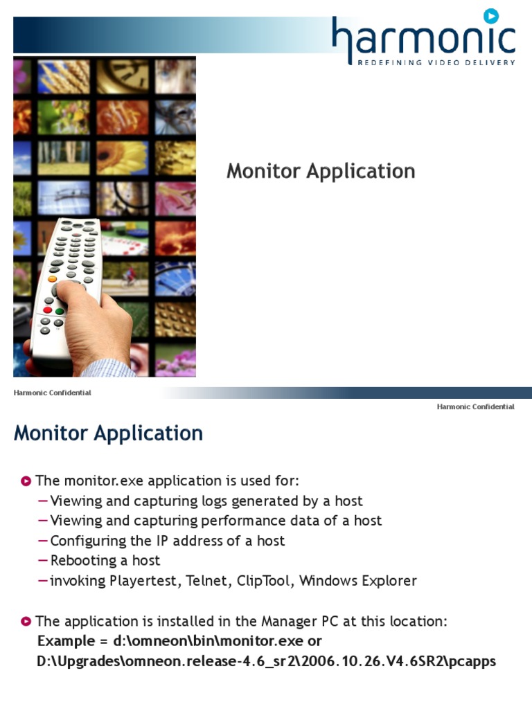 Monitor Application | PDF | Microsoft Windows | Booting