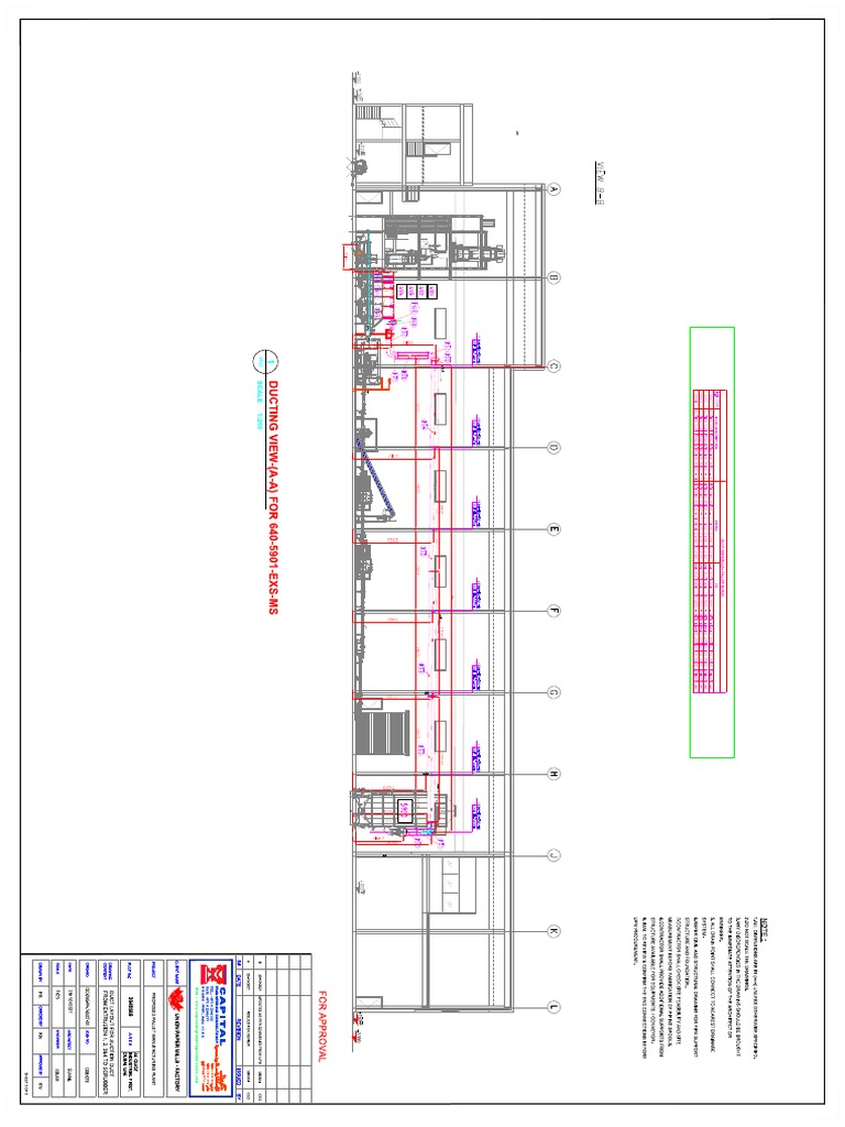 Cec DWG Duct 101 Rev 01 SHT 3 5 PDF | PDF