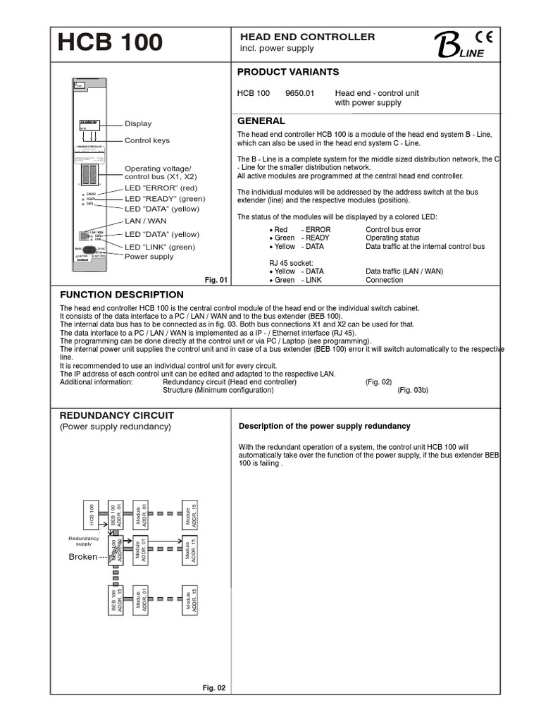 HCB100 Engl | PDF | Power Supply | Computer Science