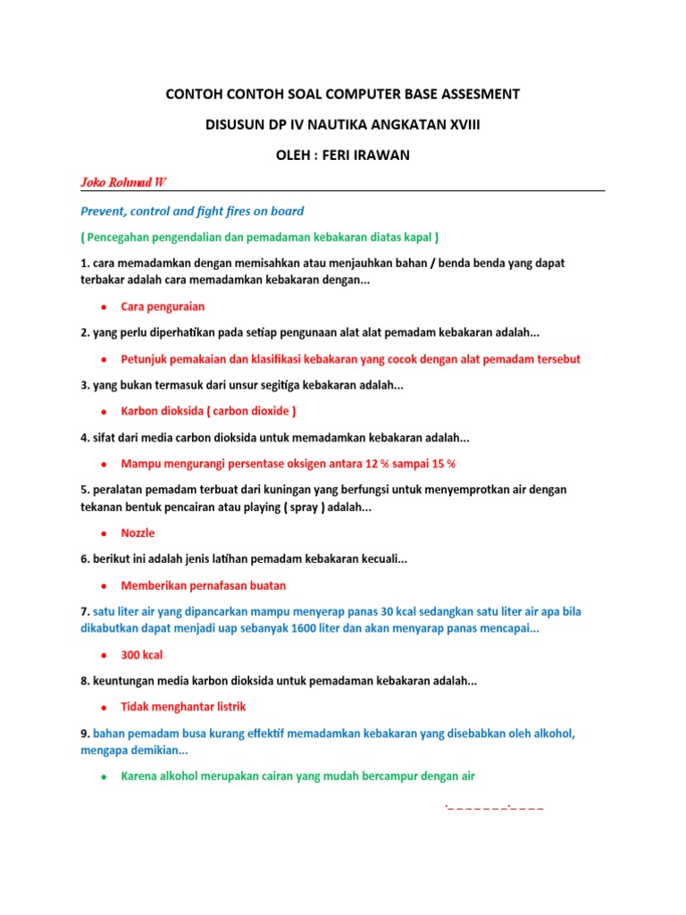 Prevent, Control and Fight Fires On Board Part I | PDF