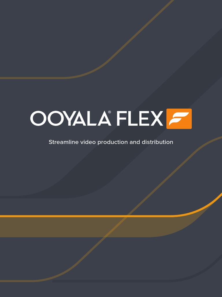 2016.08 Ooyala Flex Product Brochure - F | PDF | Metadata | Cloud Computing