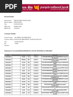 PNB Bank-Statement | PDF | Banks | Cheque