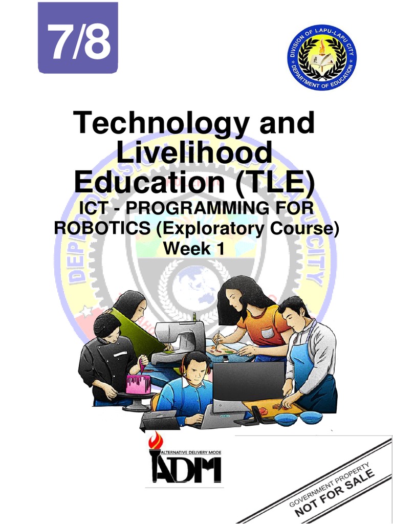 TLE7 - 8-ICT-PROGRAMMING FOR ROBOTICS Q1 M1 W1 - noAK | PDF | Learning ...