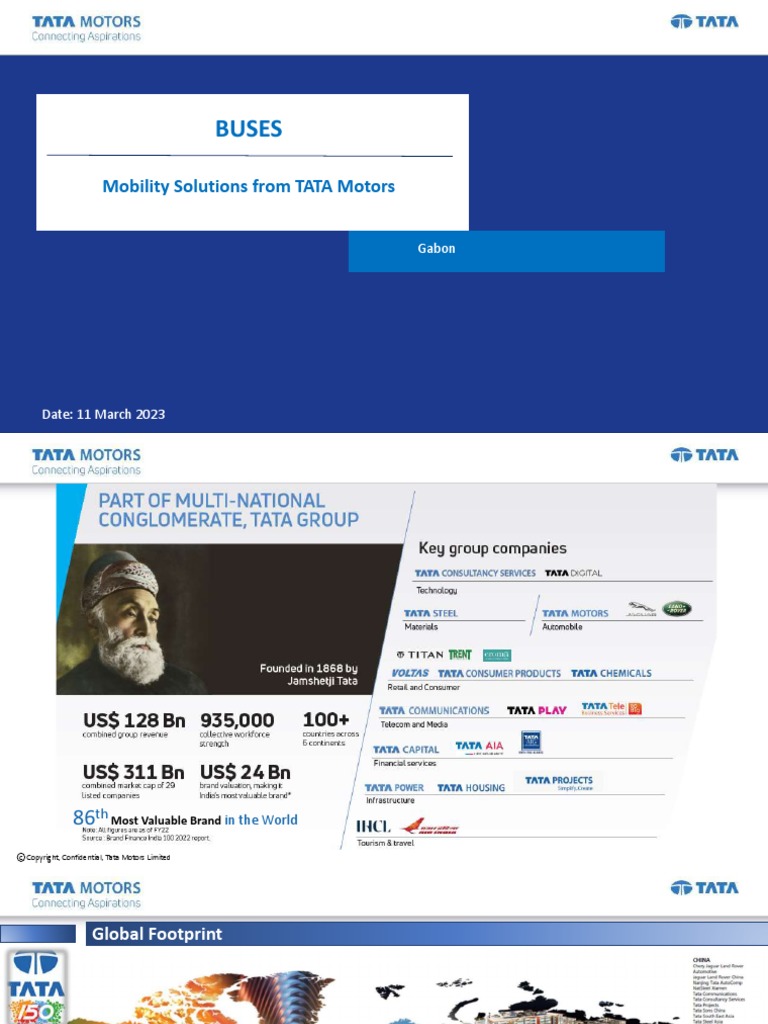 Tata Motors Buses For Gabon | PDF | Bus | Land Vehicles