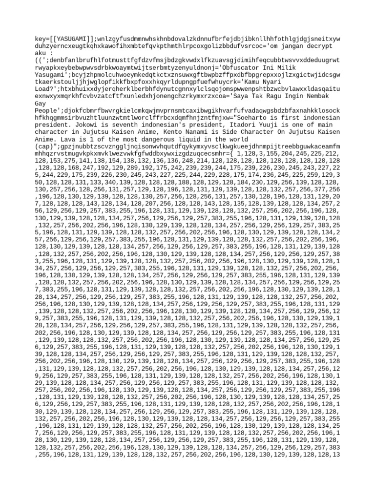 Obfuscation Techniques by Yasugami | PDF