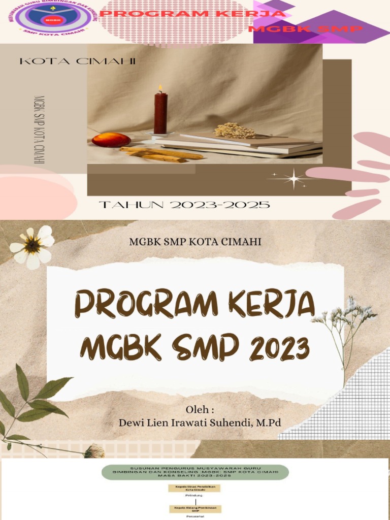 Program Kerja MGBK 2023 | PDF