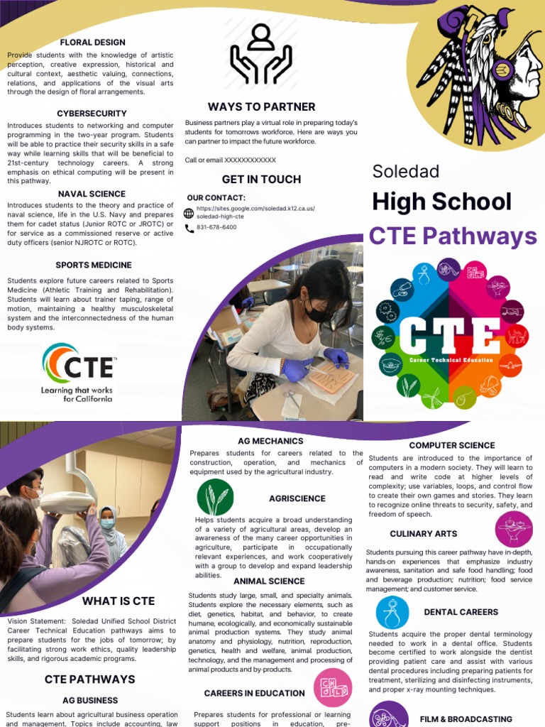 CTE Brochure PDF | PDF | Vocational Education | Science