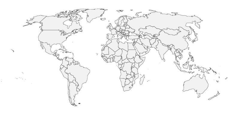 Blank World Map PDF | PDF