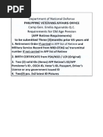 PVAO - Pensioners Update Form777 | PDF | Identity Document | Government ...