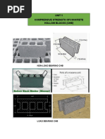 CHB | PDF | Mortar (Masonry) | Concrete