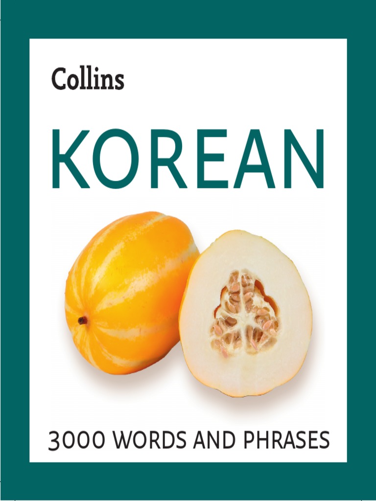 Collins Korean 3000 Words and Phrases PDF | PDF | Verb | Transport