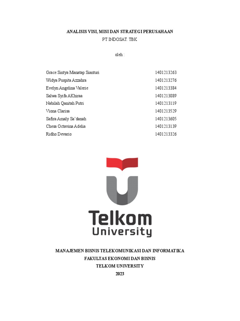 Tugas Week 2 Manajemen Strategi - Kelompok 03 - MB4506 PDF | PDF Tugas Week 2 Manajemen Strategi - Kelompok 03 - MB4506 PDF | PDF