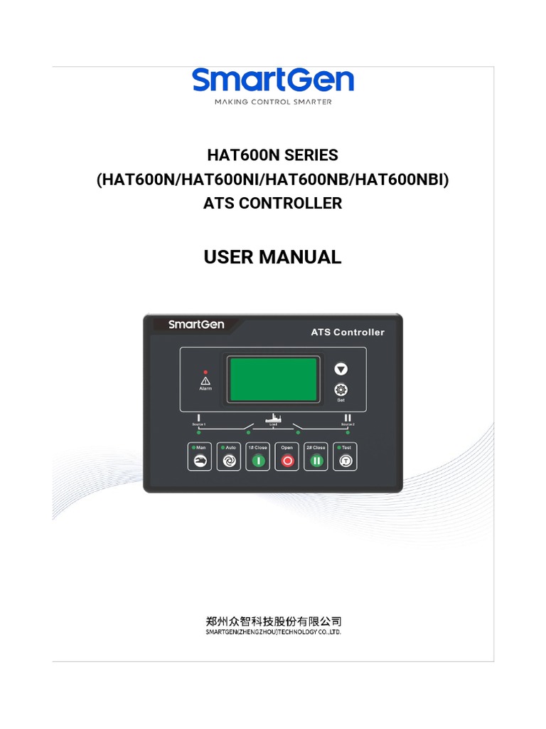 HAT600N 600NI 600NB 600NBI en | PDF | Power Supply | Relay