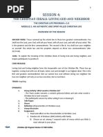 CLP v2.0 - Session 8 Transformation in Christ | PDF | Jesus | Disciple (Christianity)