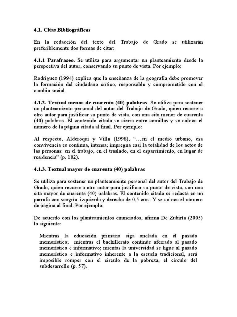 Formas de Citar | PDF