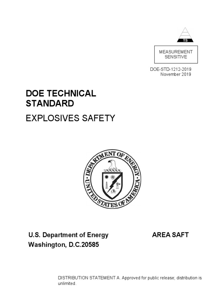 Doe 1212-2019 | PDF | Safety | United States Department Of Energy