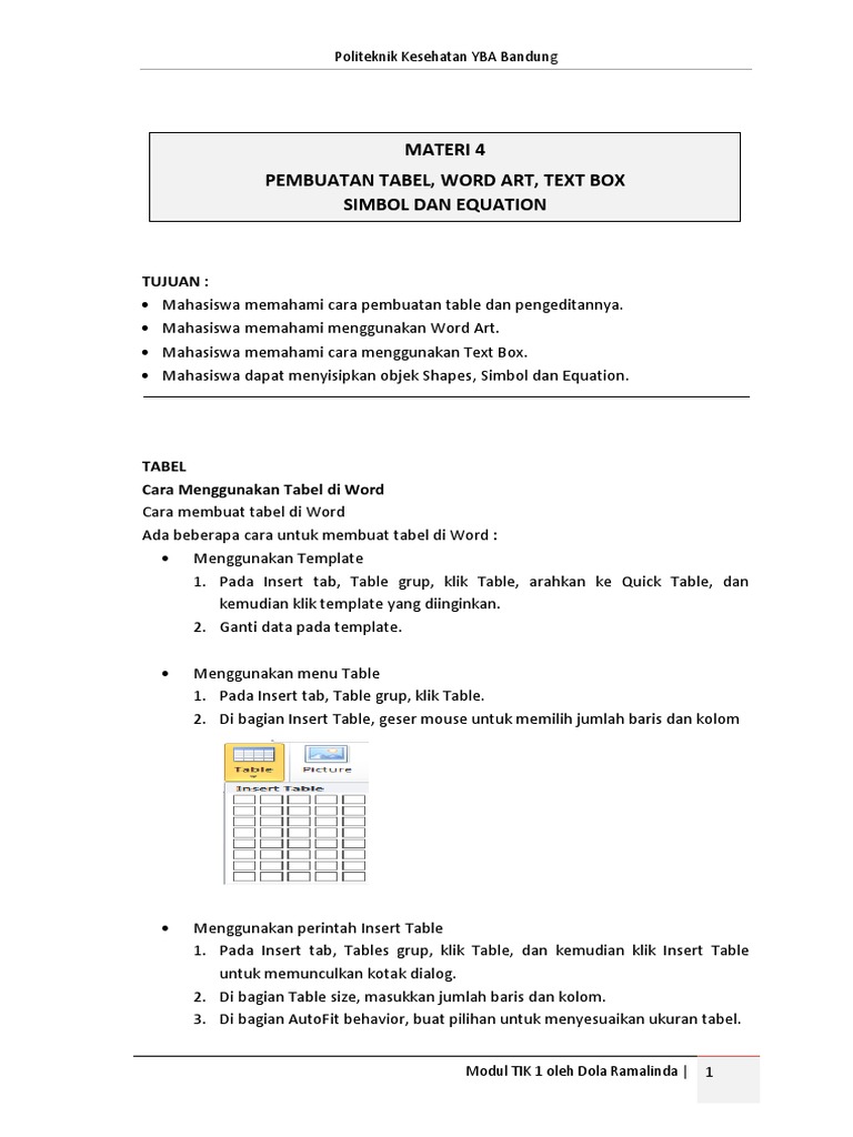 Modul TIK 1 (Sesi 4) | PDF