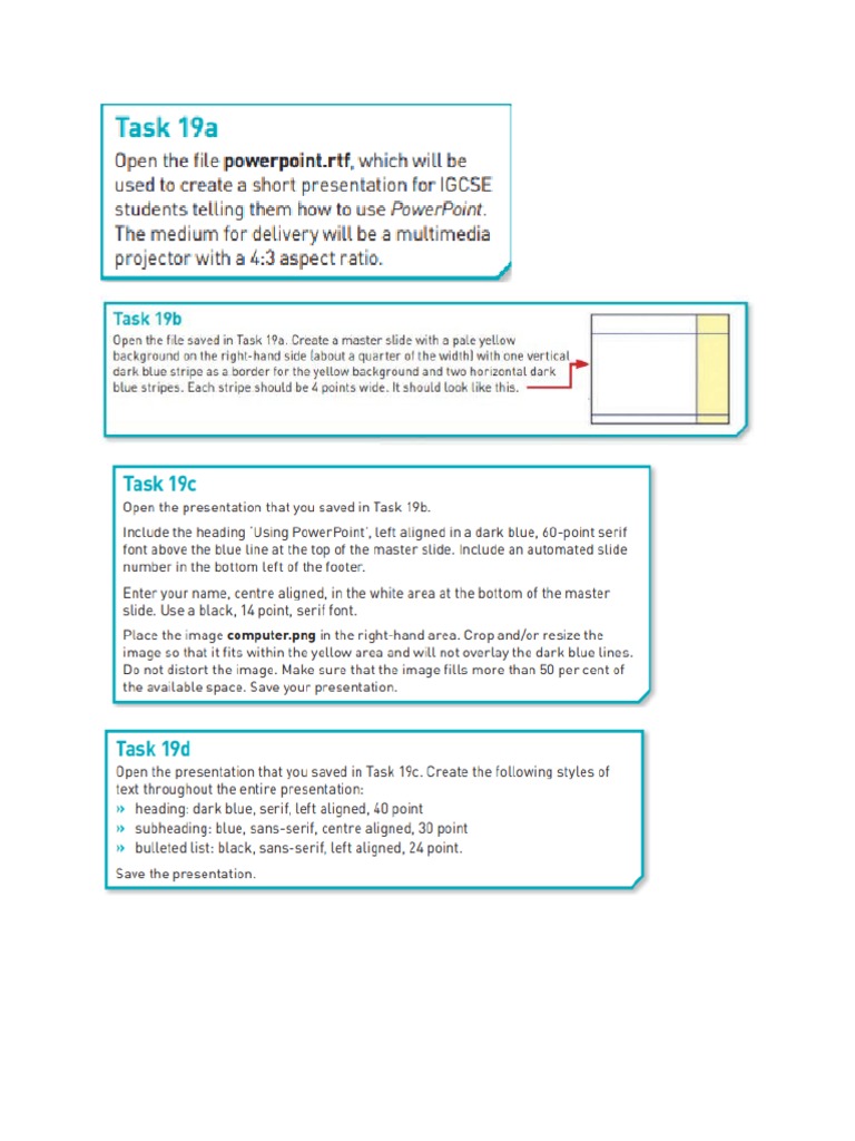 Ict ch19 Tasks TBK | PDF