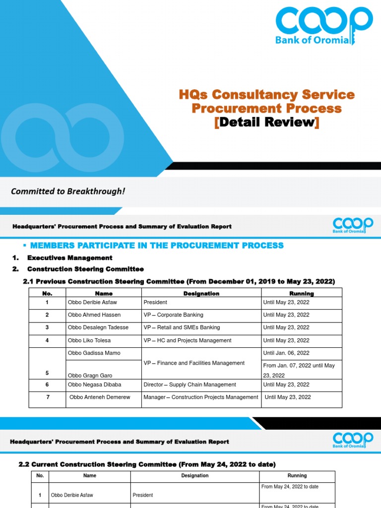 BID Evaluation Report | PDF | Request For Proposal | Procurement