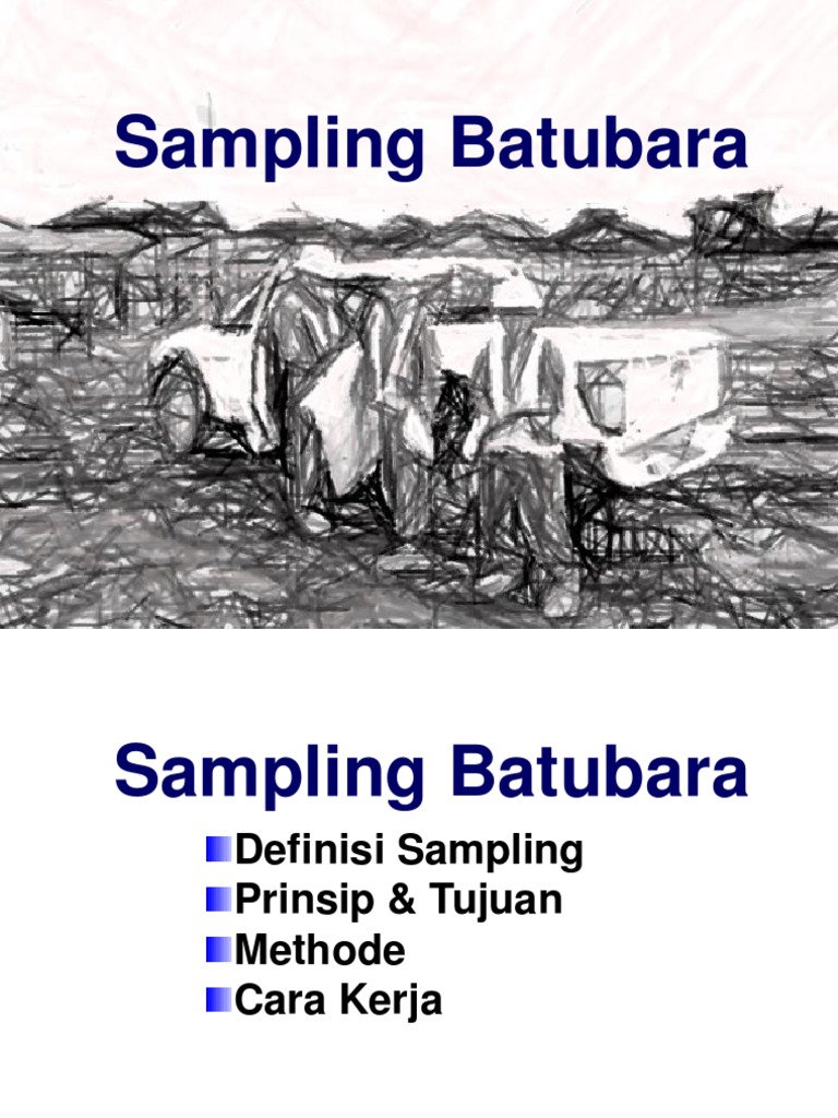 Panduan Sampling Batubara | PDF