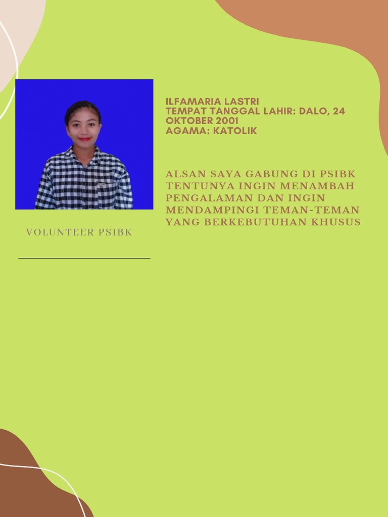 Resume Relawan Virtual Asisten | PDF