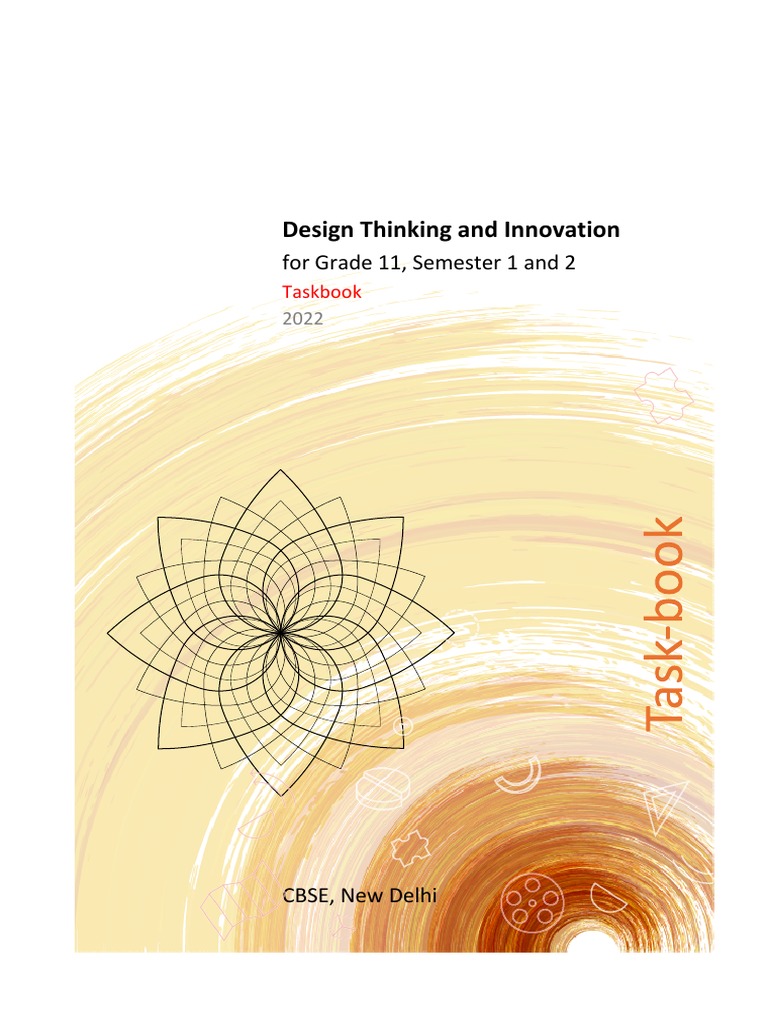 Grade 11 Design Thinking Taskbook | PDF | Design | Creativity