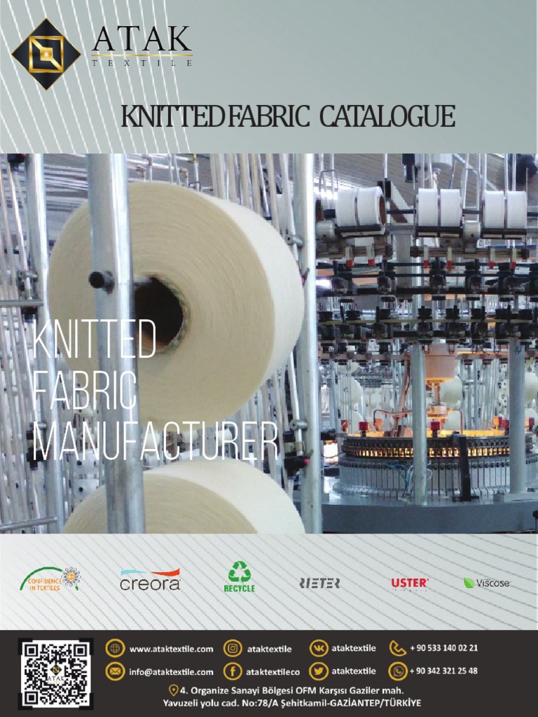 Atak Textile Fabric Catalogue English | PDF | Textiles | Wool