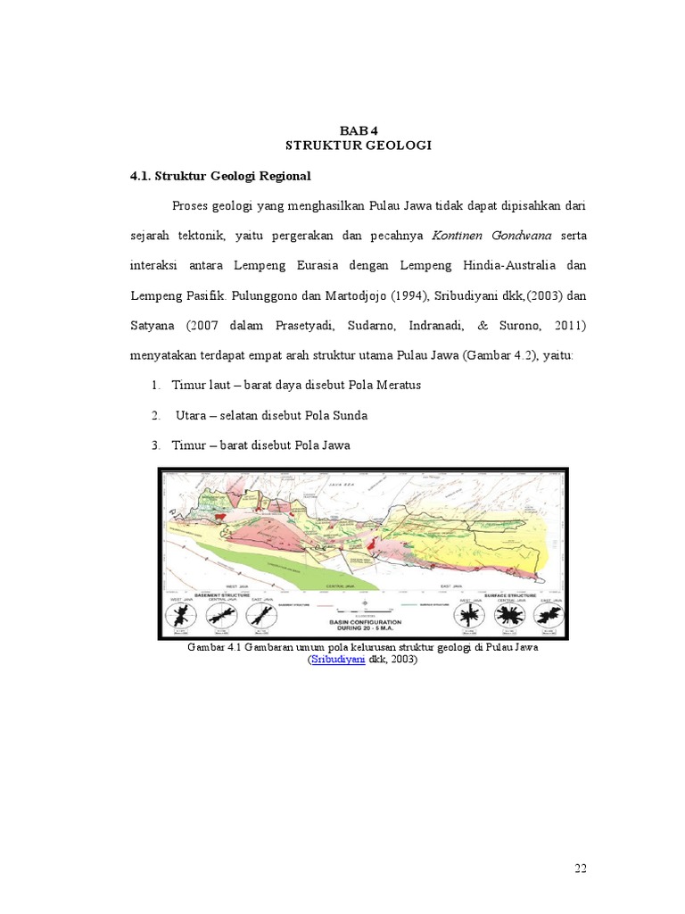 Bab 4 Struktur Geologi | PDF