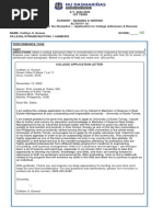 Modified Block Format Letter | PDF