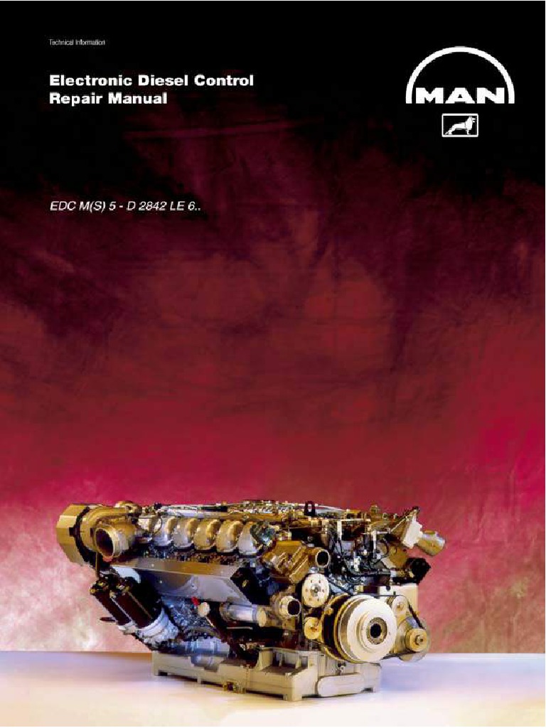 MAN Trucks EDC Electronic Diesel Control Repair Manual PDF | PDF ...
