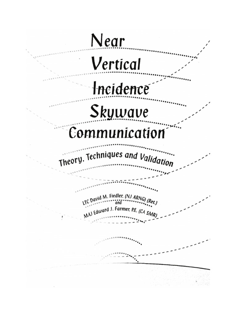 NVIS Handbook | PDF | High Frequency | Radio Propagation