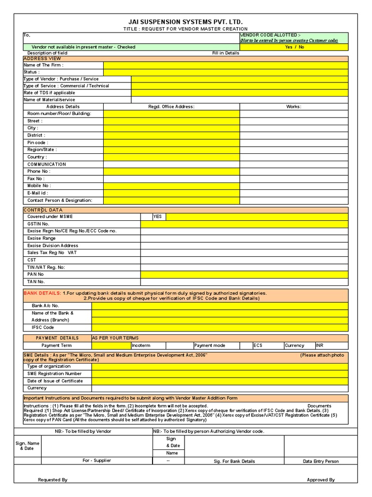 Vendor - Form Cop | PDF | Service Industries | Economies