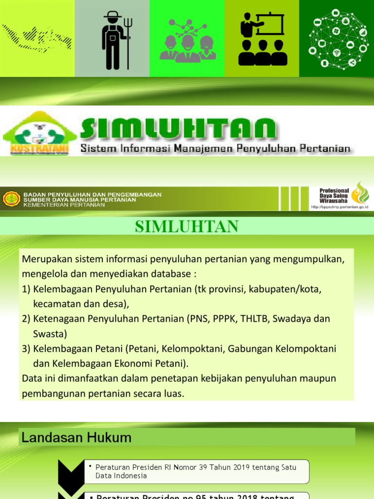 Sistem Informasi Penyuluhan Pertanian | PDF