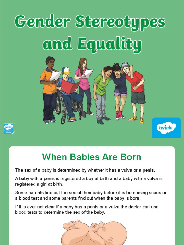 Cfe HW 1660907936 RSHP Gender Stereotypes and Equality Powerpoint - Ver ...