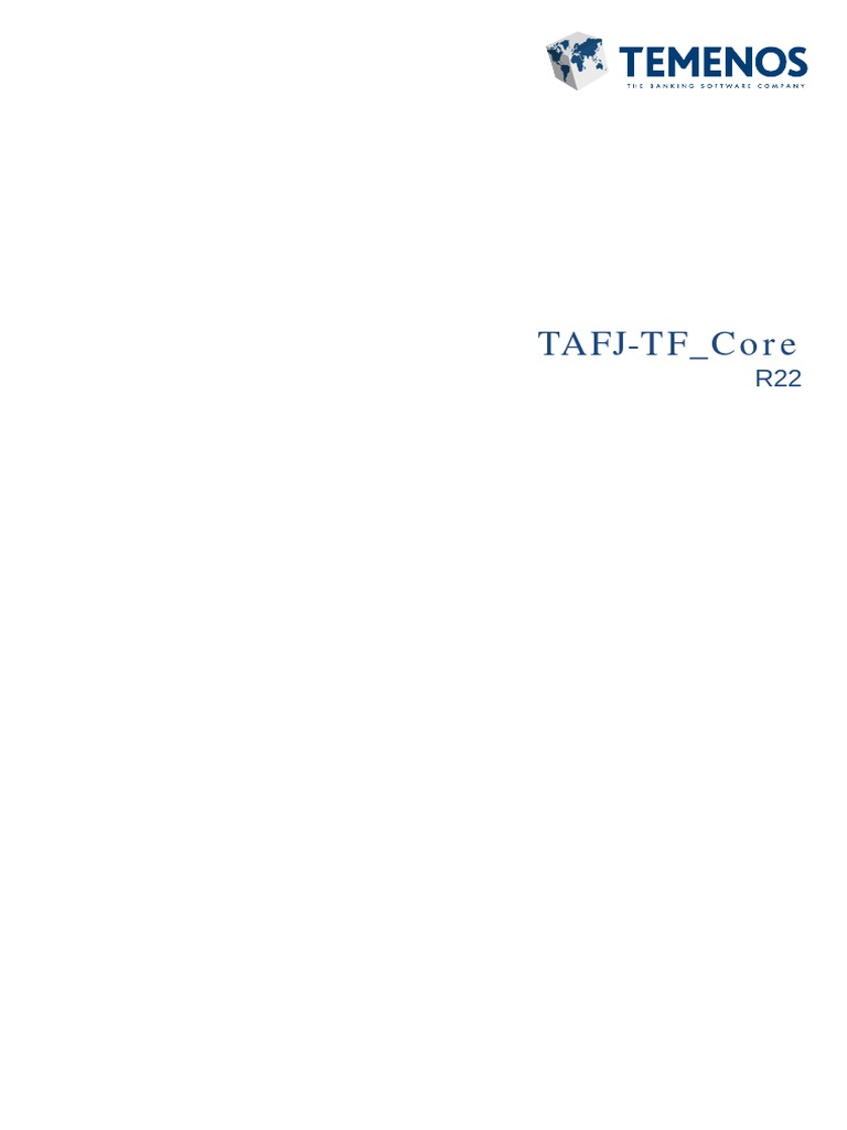 TAFJ-TF Core PDF | PDF | Runtime System | Parameter (Computer Programming)