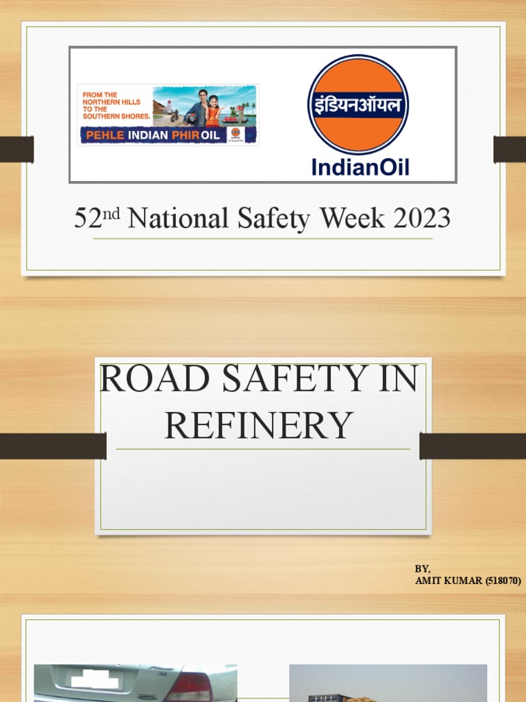 Road Safety in Refinery | PDF