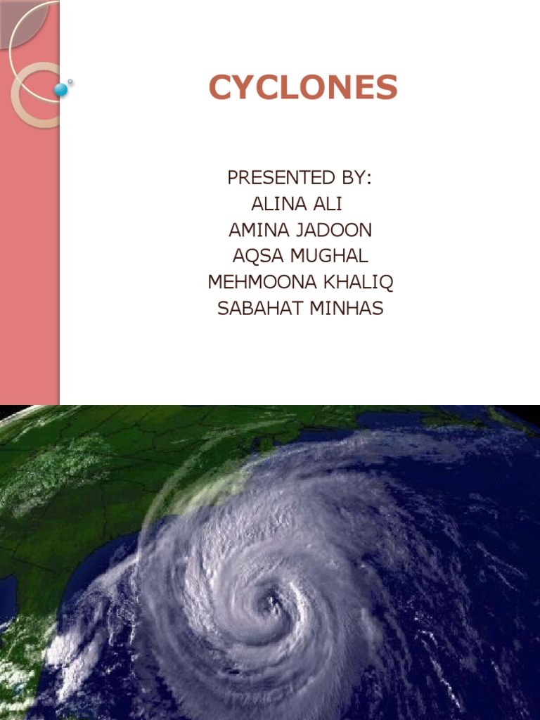 Cyclone Final | PDF | Eye (Cyclone) | Cyclone