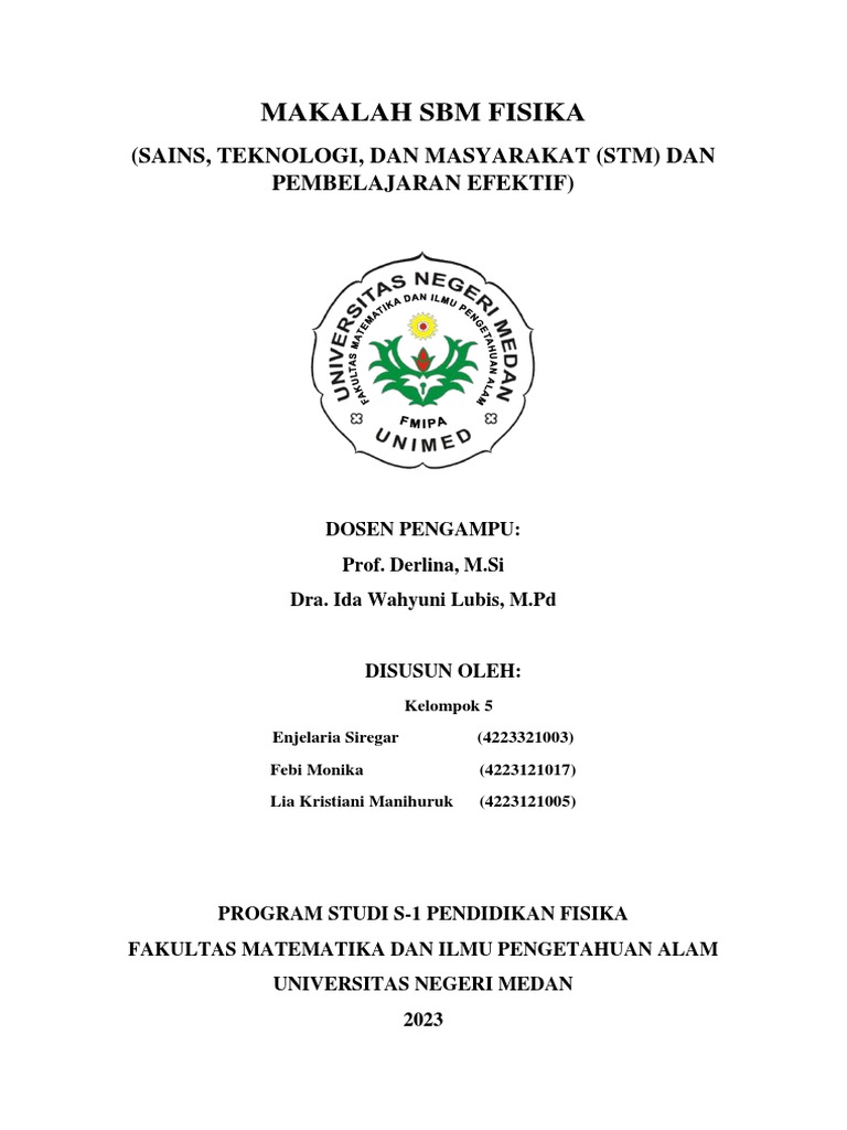 KEL 5 - Makalah STM & Pembelajaran Efektif - SBMF | PDF