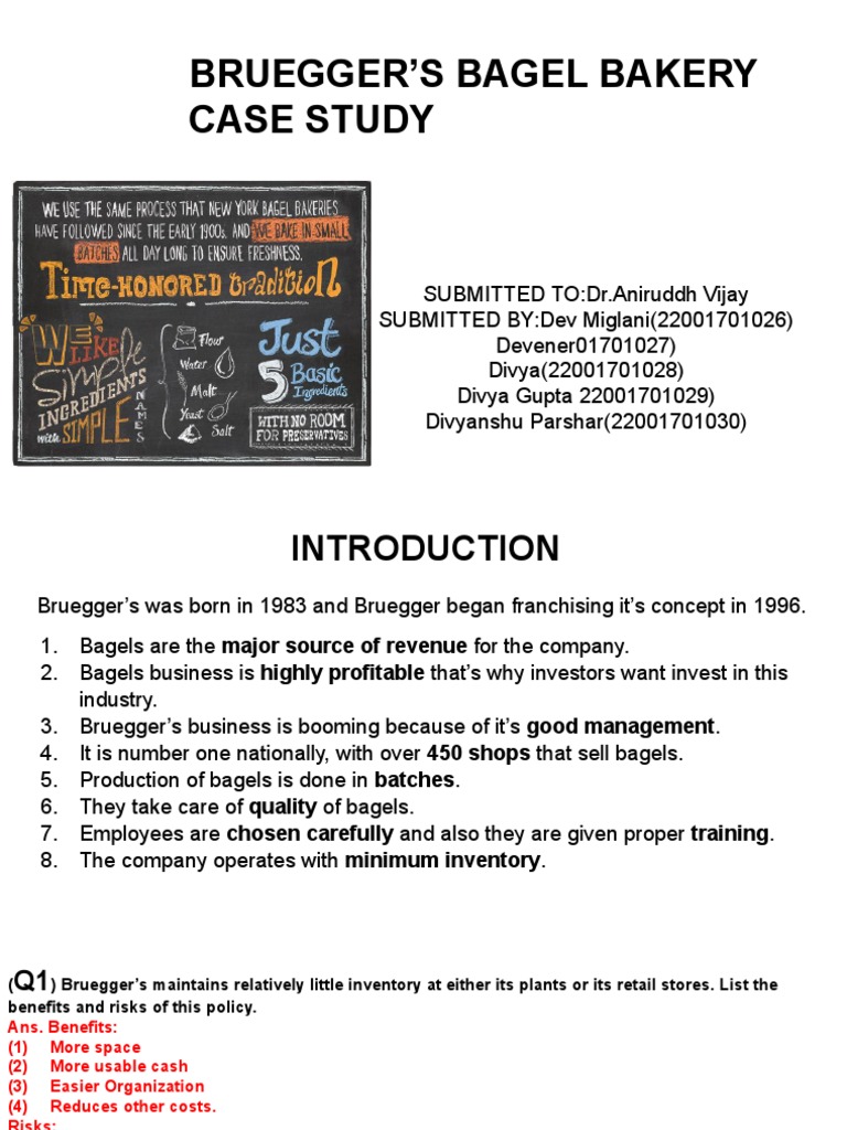 Operation Management (CASE STUDY6) | PDF | Inventory | Economics