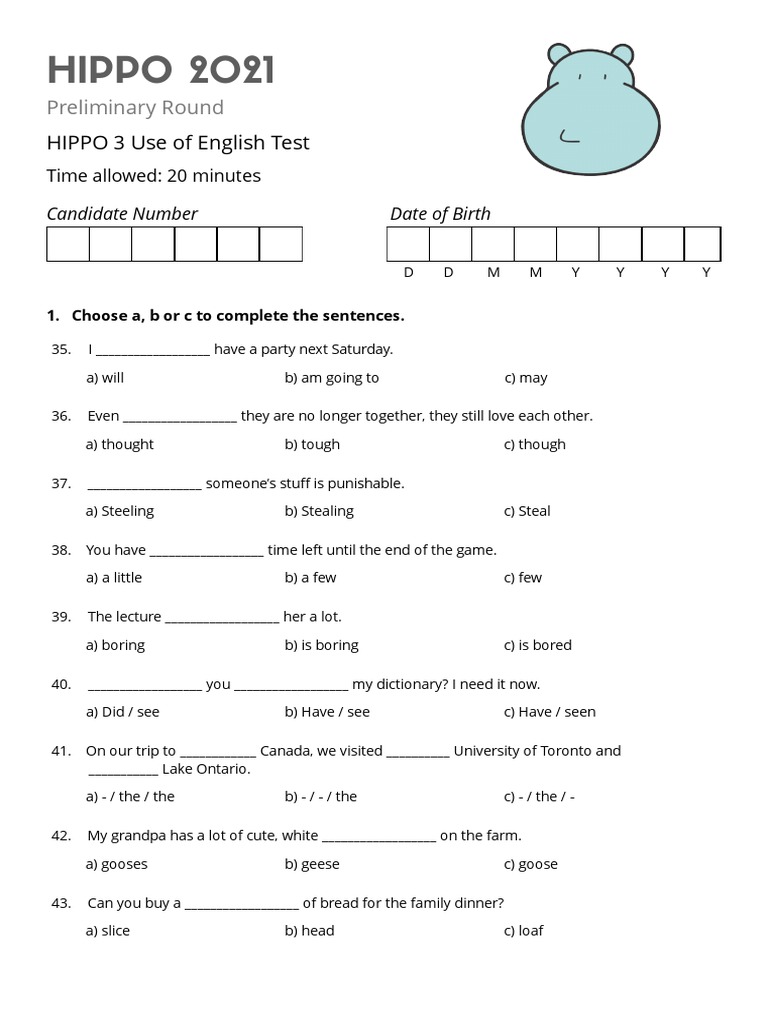 Hippo 3 Use 2021 V1 | PDF