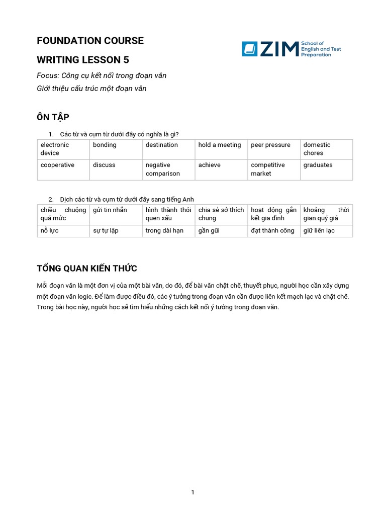 Foundation Writing 5 Pdf