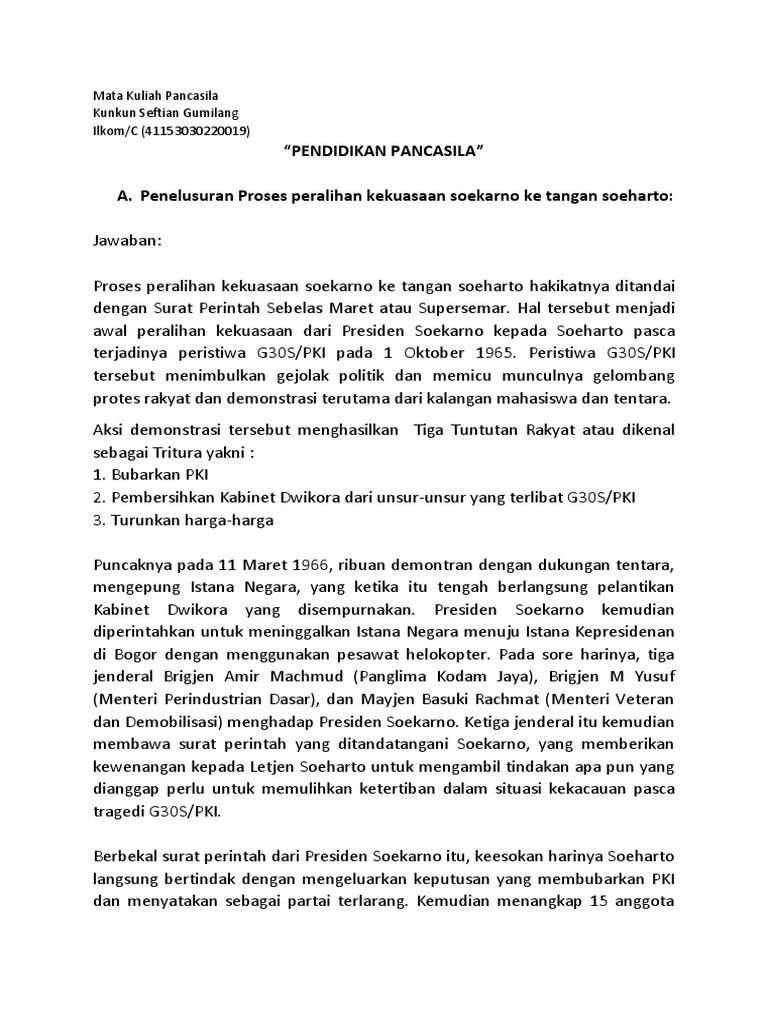 Tugas Pancasila | PDF