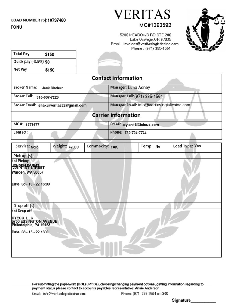 Datark (1) (2) (2) (2) (1) | PDF | Factoring (Finance) | Cargo