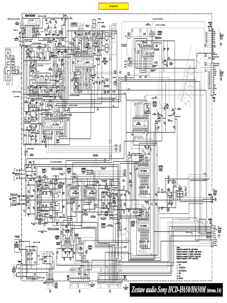 AUDIO Sony HCD-H650 | PDF